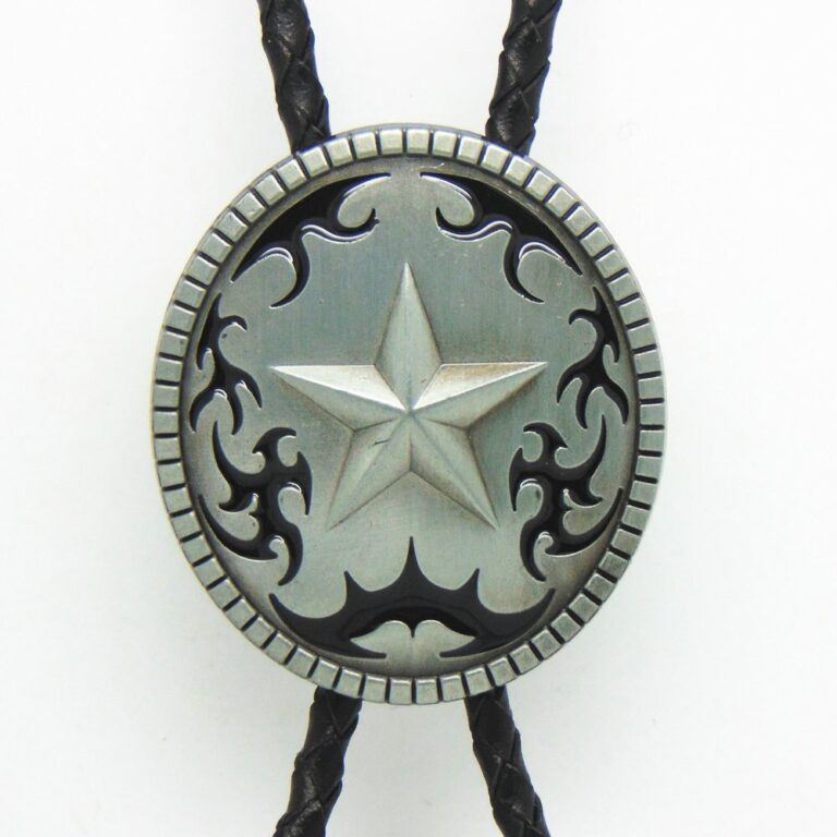 Western Cowboy star Bolo Ties | 1,000+ Designs | Free Shipping!